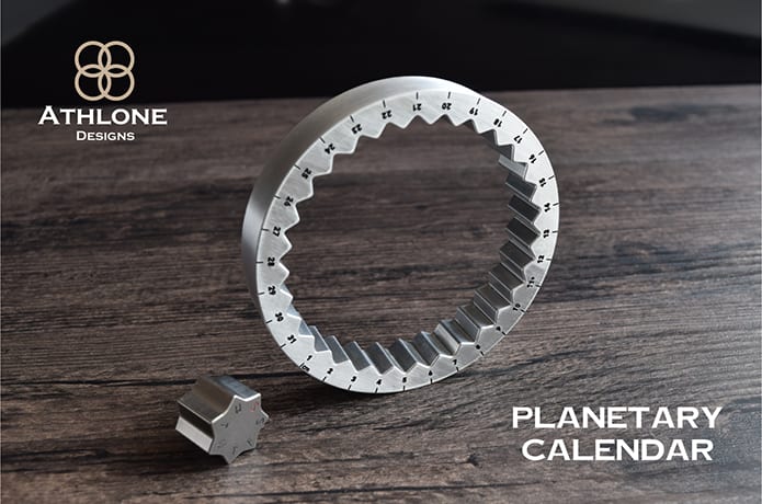 Titanium Perpetual Ring Calendar | Indiegogo