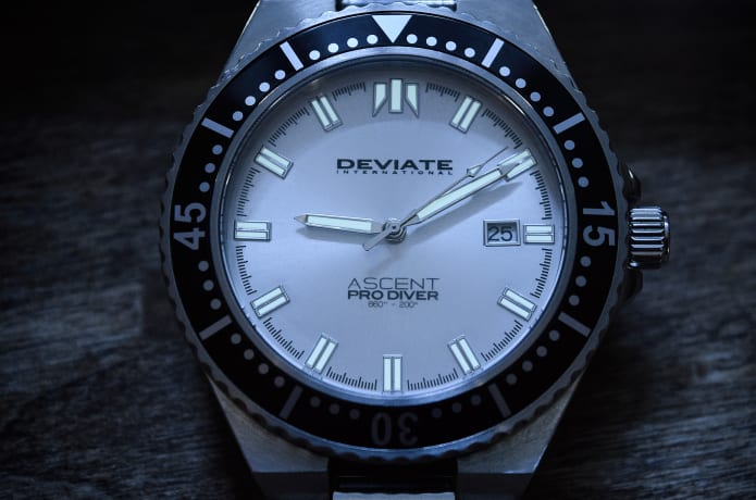 Deviate Watches - The Ascent Pro 200m Diver | Indiegogo