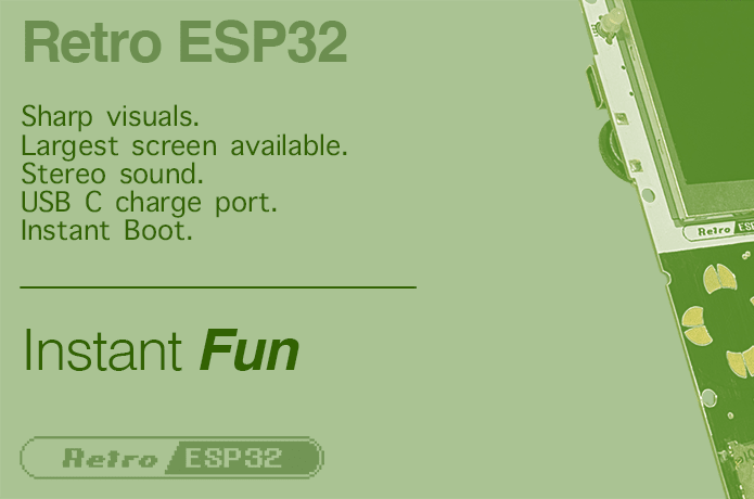 Retro ESP32 - MGB 001 | Indiegogo