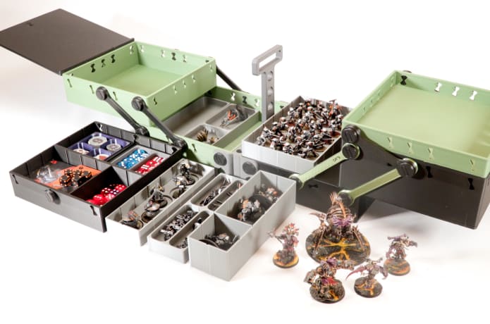 Modi Boxi: 3D printable storage for gamers | Indiegogo