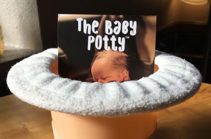 The Baby Potty: recyclable top hat potty | Indiegogo