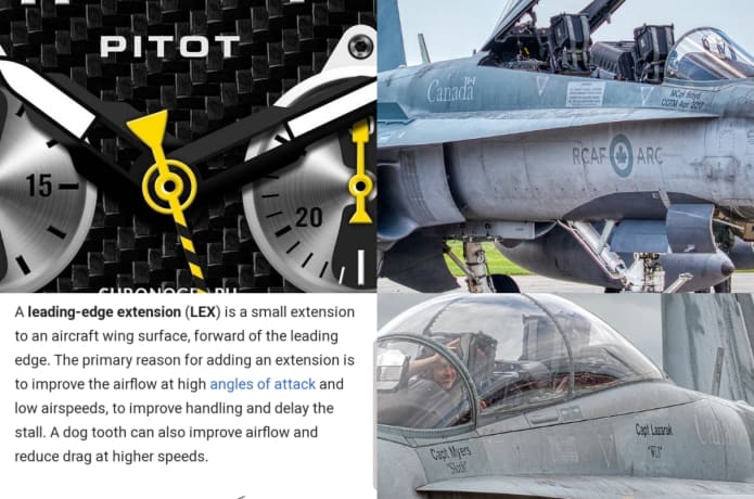 Fighter jet inspired mechanical watch | Indiegogo