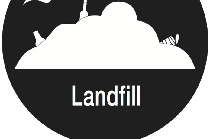 Landfill Bin Stickers- stop misplaced waste! | Indiegogo