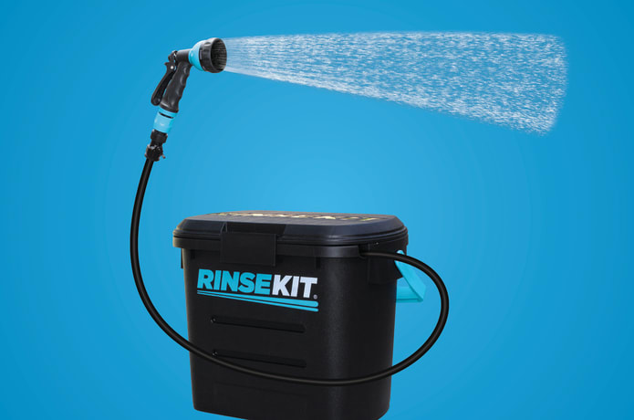 RinseKit: The Revolutionary Portable Shower | Indiegogo