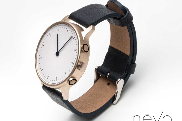 nevo - the first minimalist connected watch | Indiegogo