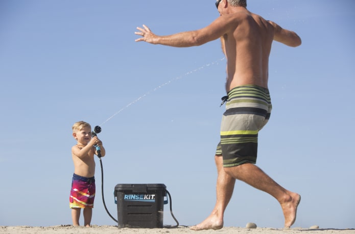 RinseKit: The Revolutionary Portable Shower | Indiegogo