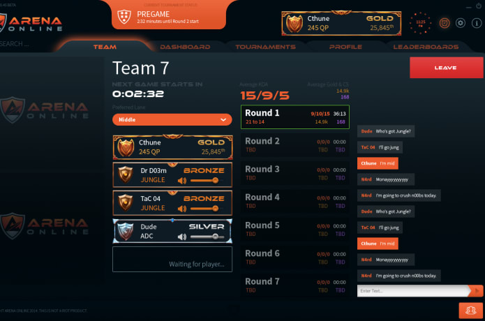 Arena Online: eSports Tournament Platform for All | Indiegogo