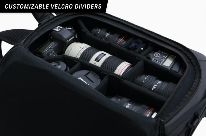 The Top Shelf - Super-Fast, All-Access Camera Bag | Indiegogo