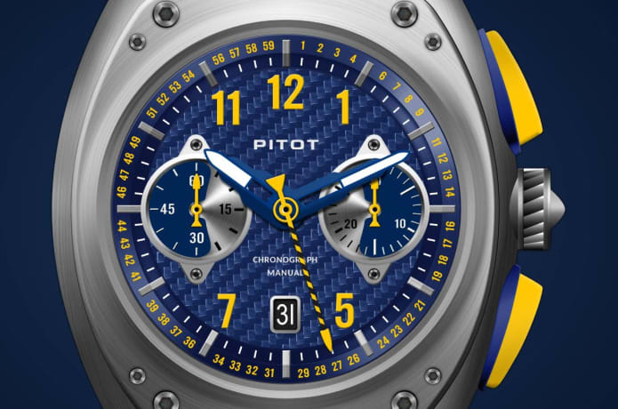 Fighter jet inspired mechanical watch | Indiegogo