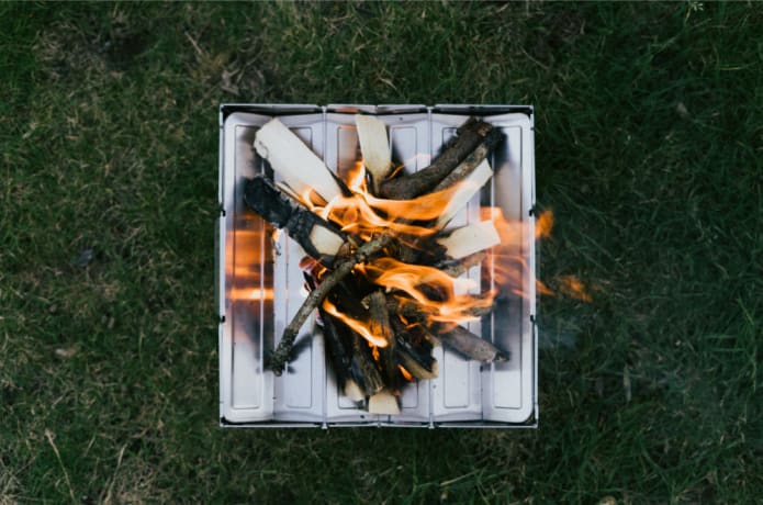 Fire Safe: A Portable Fire Pit by Wolf and Grizzly | Indiegogo