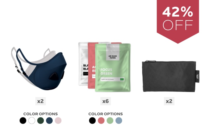 The Air Mask - Premium look & Air Filtration | Indiegogo