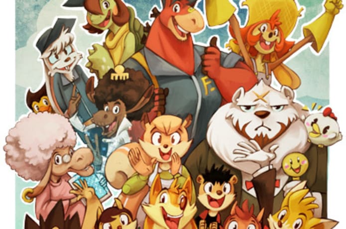 Wuffle, The Big Nice Wolf : Year 1 | Indiegogo