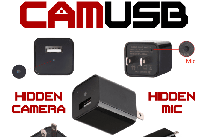 CAM USB Hidden Surveillance Camera in USB Charger | Indiegogo