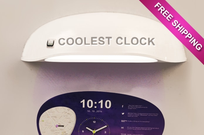 Coolest Clock - Probably the Coolest Clock Ever! | Indiegogo