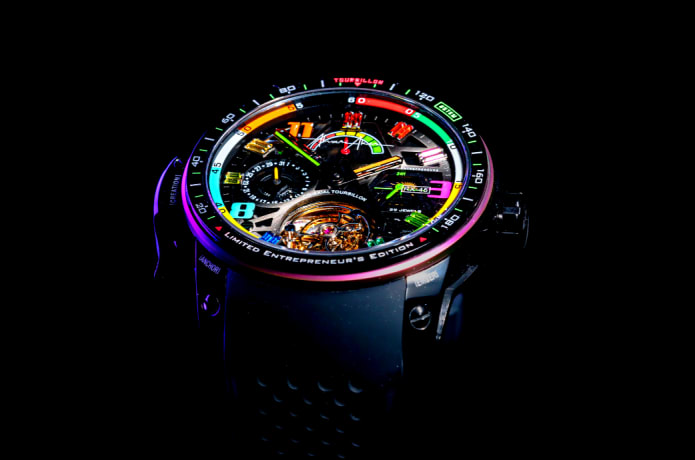 Rainbow Maximalist Tourbillon Racing Watch | Indiegogo