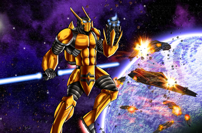 Celestials Synthetic Angel Graphic Novel 1-2 | Indiegogo