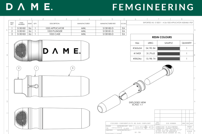 D. The first reusable tampon applicator | Indiegogo