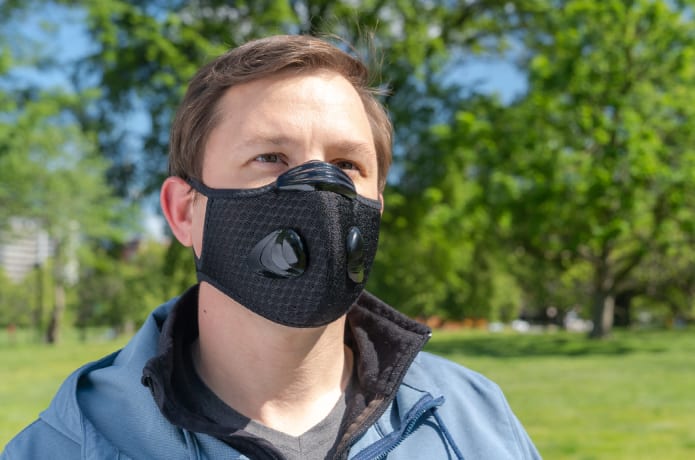 Breeze: the face mask with gold & silver filters | Indiegogo