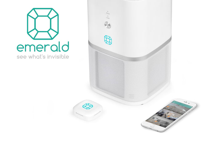 Emerald Air: The Smartest Sensor and Air Purifier | Indiegogo