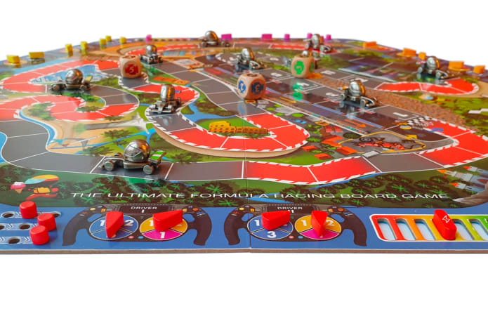 Wheel to Wheel Formula Racing Board Game | Indiegogo