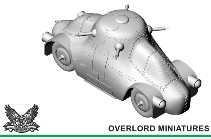 Overlord Miniatures 1:48 vehicle design initiative | Indiegogo
