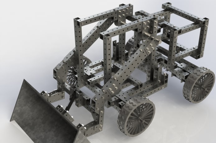 Building on Mars with Mars Trac, the Open Source Construction Rover ...