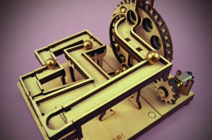 Marble Machine KIT - Laser Cut | Indiegogo