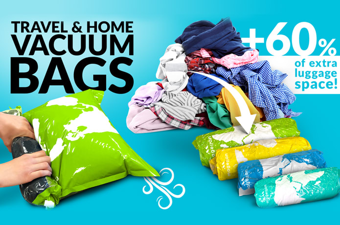 Weightless Magellan bags for extra luggage space | Indiegogo