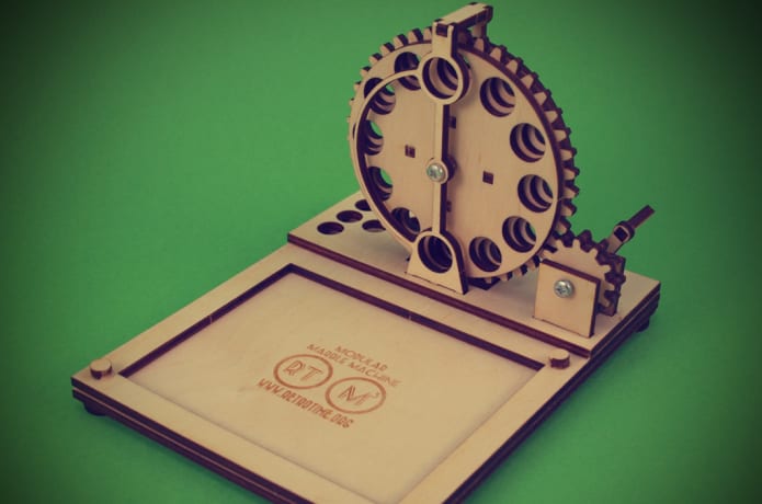 Marble Machine KIT - Laser Cut | Indiegogo