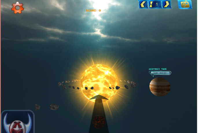 Planet X - spatial destruction videogame | Indiegogo