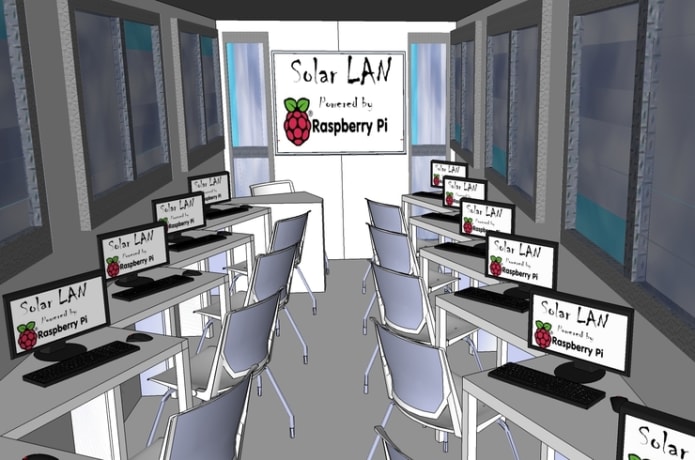 Solar Powered Raspberry Pi School | Indiegogo
