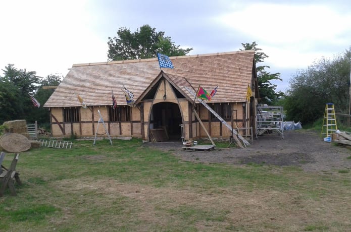 Rebuild the barn for Templecombe Medieval Pageant | Indiegogo