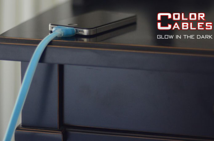 Color Cables: Glow in the Dark, Charge & Sync Cables | Indiegogo