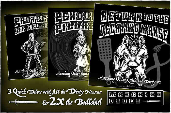 Marching Order Quick and Dirties | Indiegogo