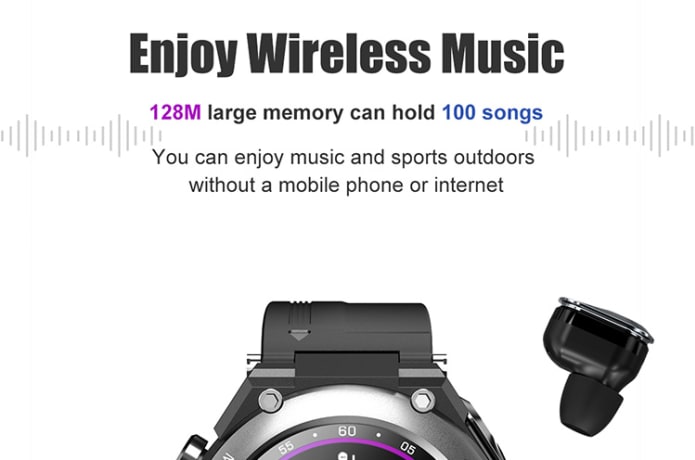 KT3 Smart Buds-World first 3 in 1 Smartwatch | Indiegogo