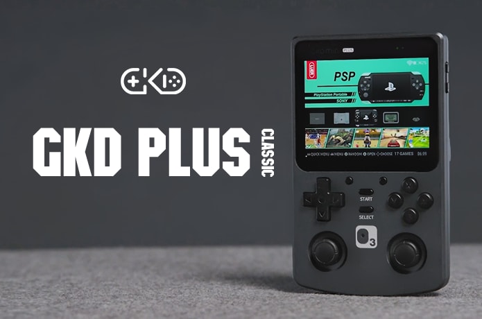 GKD Plus: The Retro Game Console with Joystick | Indiegogo