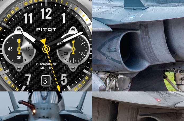 Fighter jet inspired mechanical watch | Indiegogo
