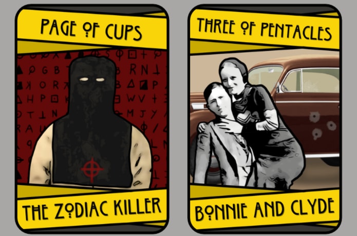 True Crime Tarot Deck | Indiegogo