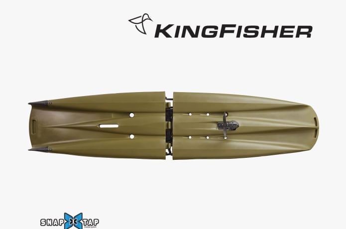 The KingFisher: Modular Trimaran Fishing Kayak | Indiegogo