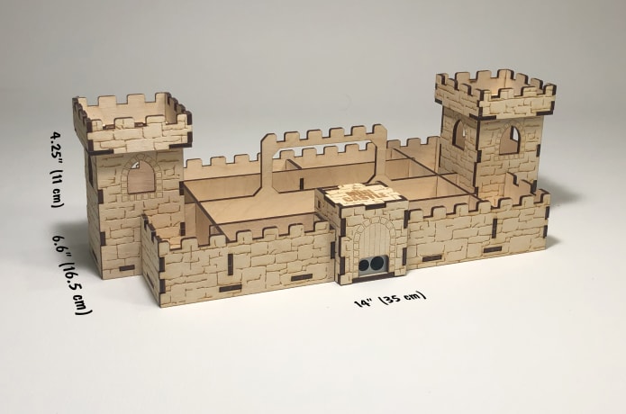Mini Castle: Buildable Miniature Castles | Indiegogo