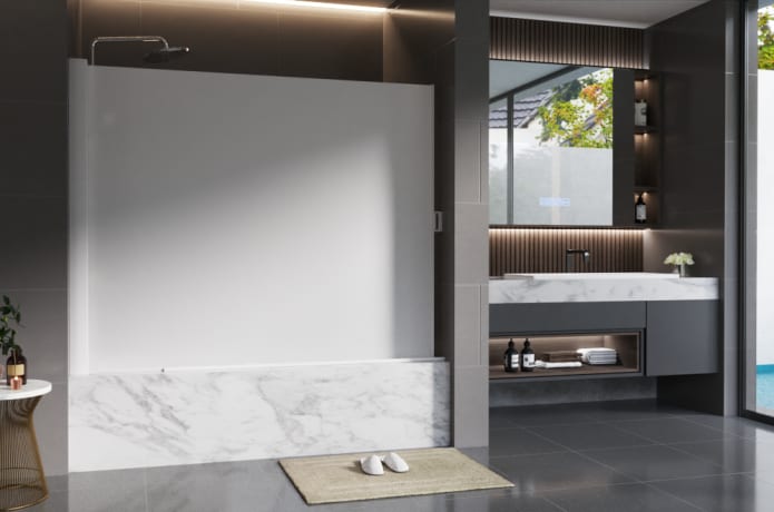 JoyFous Retractable Rolling Shower Screen | Indiegogo