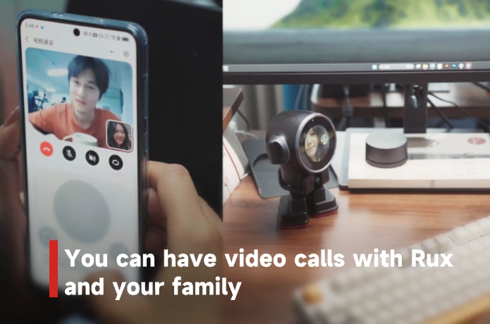 Rux Robot: Fun and Practical Desktop AI Robot | Indiegogo