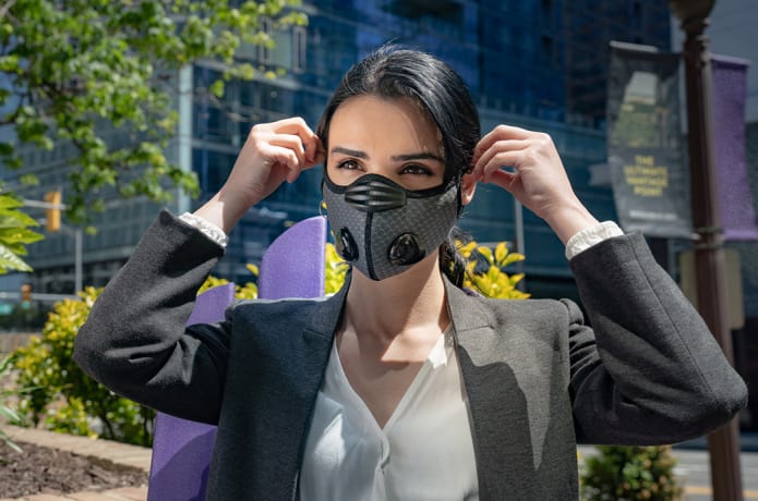 Breeze: the face mask with gold & silver filters | Indiegogo