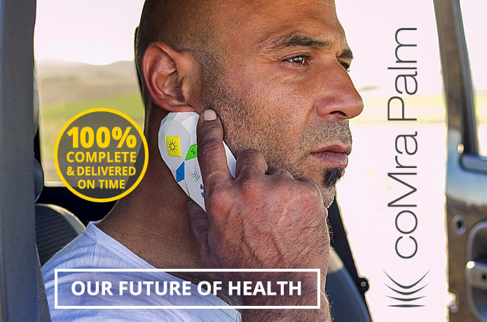 coMra Palm - personal device for your daily health | Indiegogo
