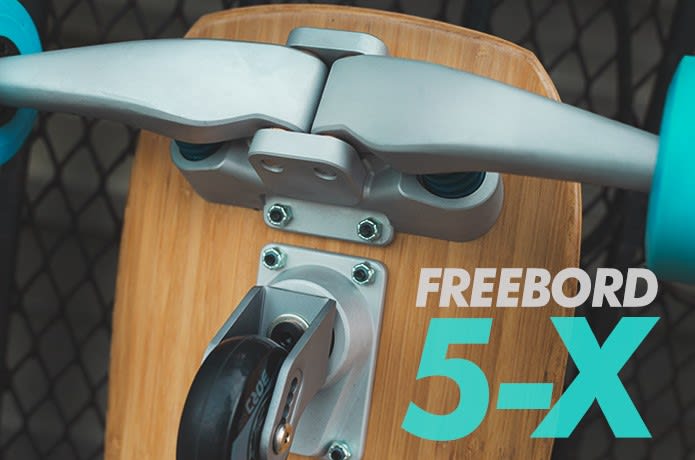 Freebord 5-X: The latest In Skateboard Technology | Indiegogo