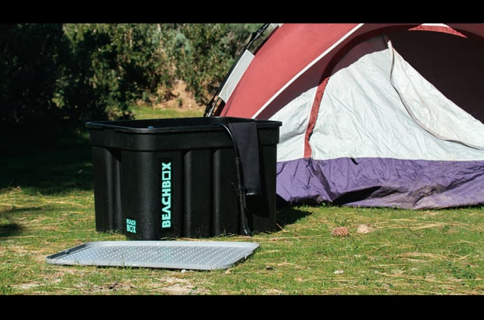 The World's First Portable Shower & Storage Box | Indiegogo
