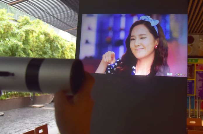 JmGO View Projector: A Smart TV In Your Backpack | Indiegogo