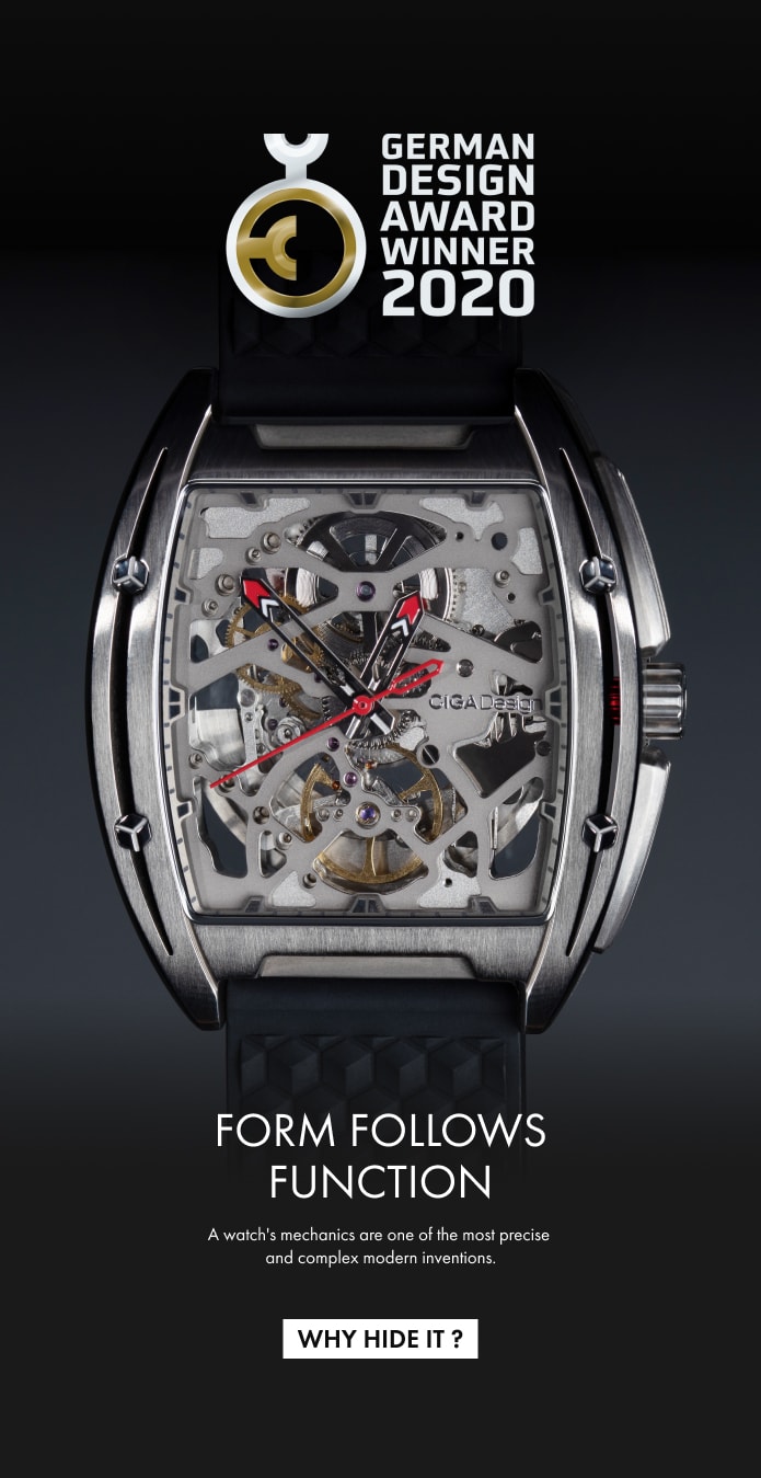 CIGA Design Z-Series Mechanical Titanium Watch | Indiegogo CIGA Design Z-Series Mechanical Titanium Watch | Indiegogo