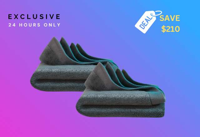 Alpha Towel: Self-Cleans at Molecular Level | Indiegogo